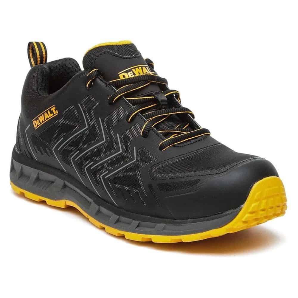 Dewalt FARGO Low Cut Safety Shoes - Size 43, Steel Toe, Black, SB SRA ...
