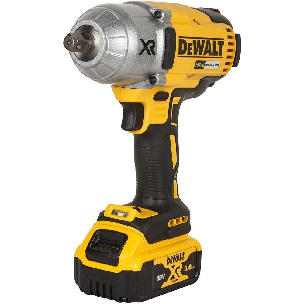 Dewalt 18V 1/2 In. Cordless Impact Wrench, 950 Nm, Brushless Motor, 3 ...