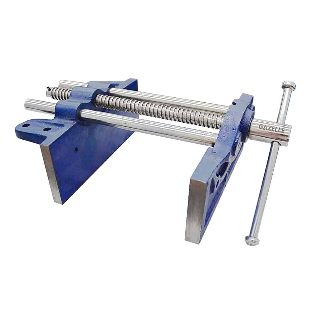 Gazelle 7 In. Wood Working Bench Vise (200mm), Quick Release Clamp