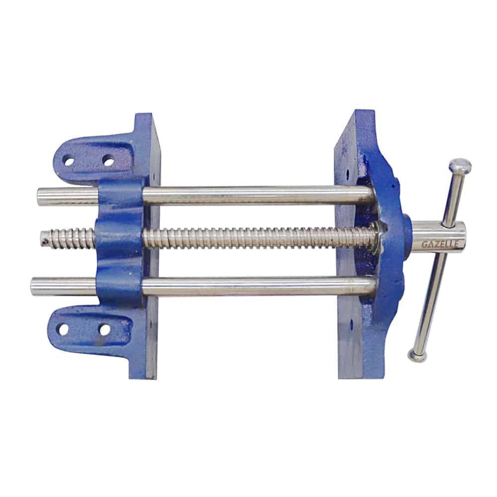 Gazelle 7 In. Wood Working Bench Vise (200mm), Quick Release Clamp