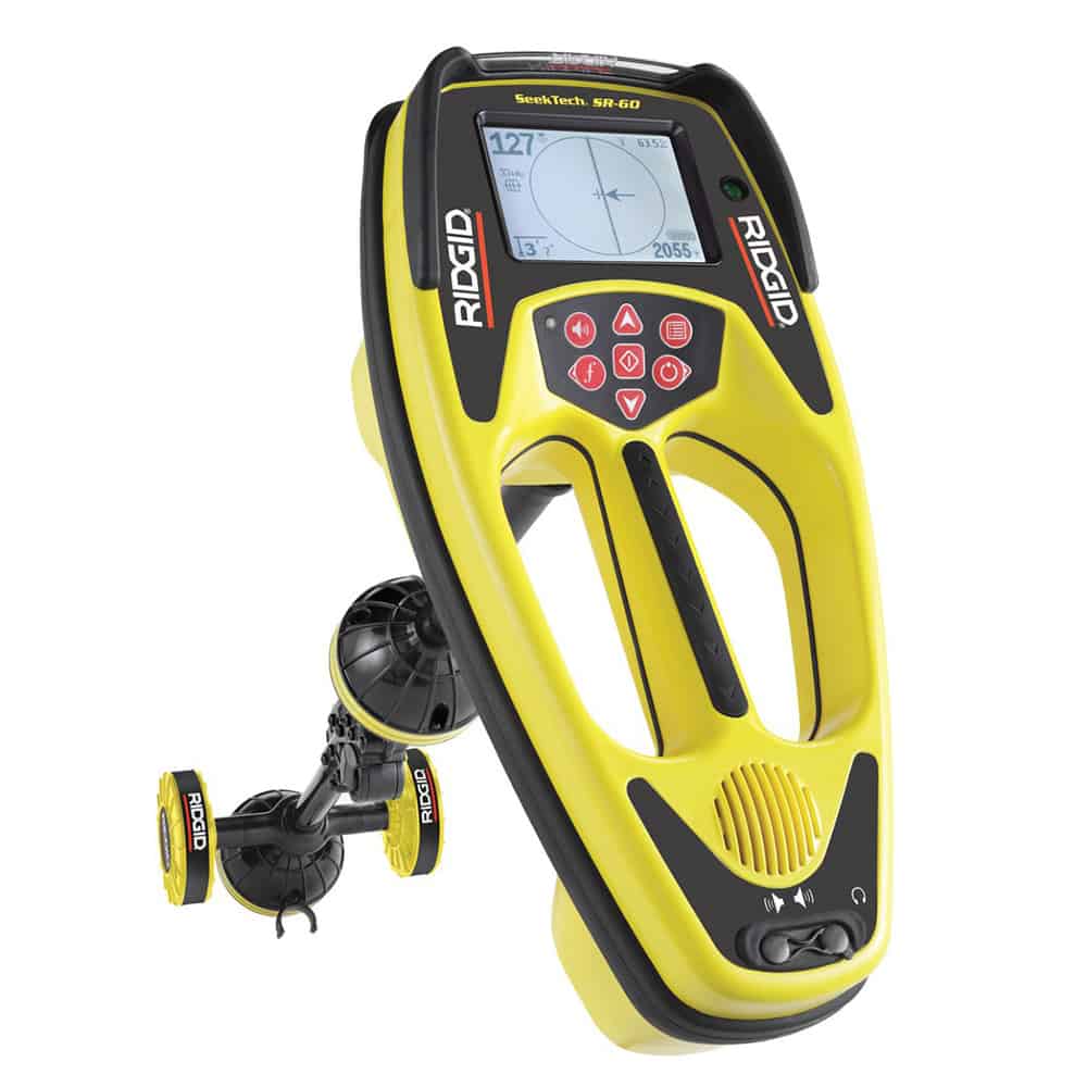 Ridgid SR-60 Seektech Utility Line Locator, 490 KHz