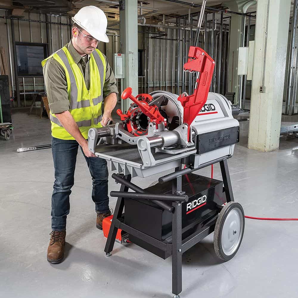 Ridgid 1224 - 120VPipe Threading Machine, 1/2-4 In. NPT, 36/12 RPM, 1 ...