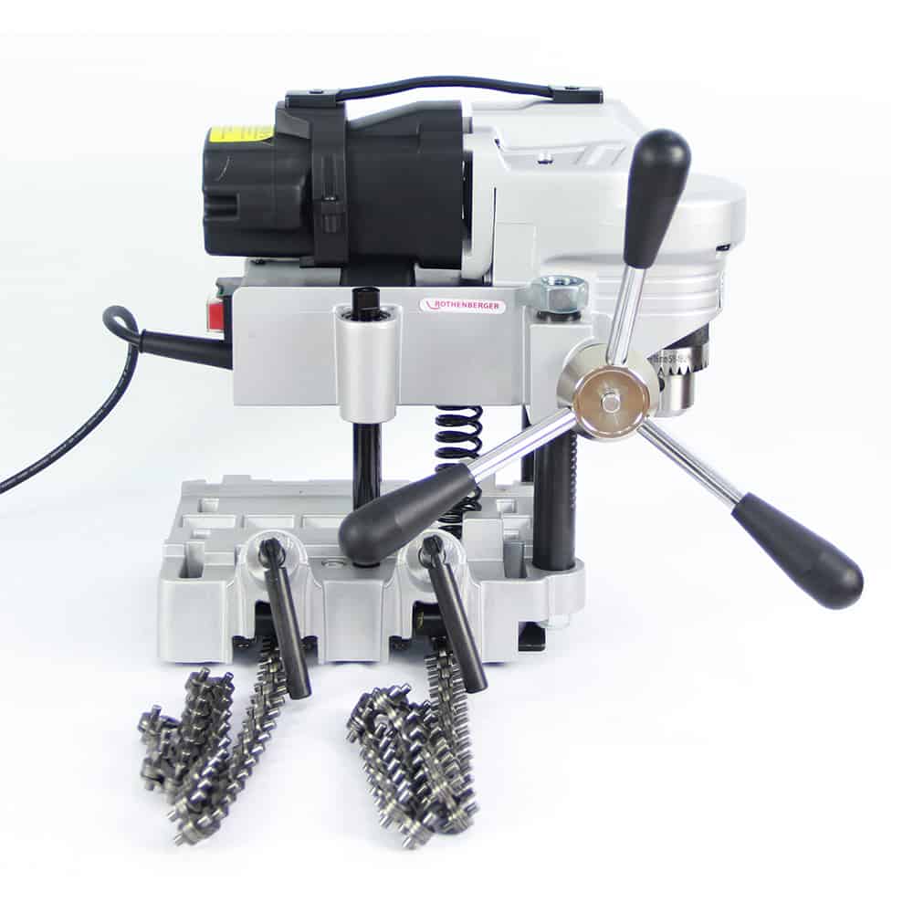 Rothenberger 230V Pipe Hole Saw Cutting Drill Machine, 127mm (4 3/4 In.)