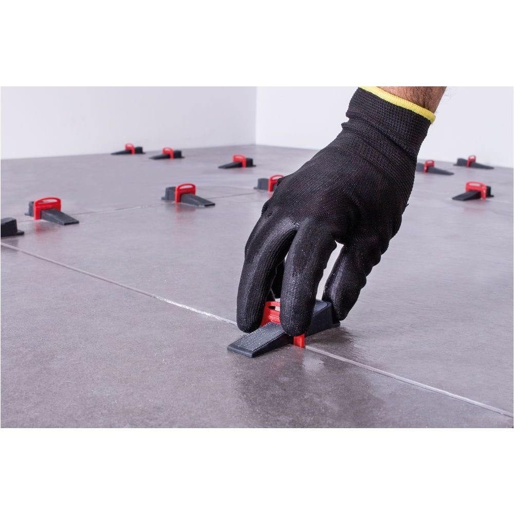 Rubi 1.5mm Delta Tile Leveling Strips, for 3-12mm Thick Tiles - 200 Pieces