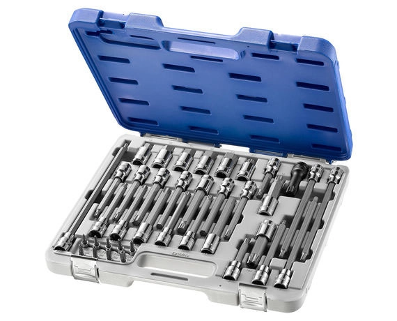 Expert Bit Sockets Set Mixt. Hex / Torx 8P - 38 Pieces